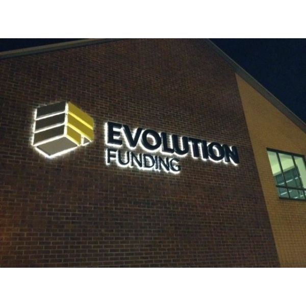 Quality Power Coated Led Backlit Sign Led Backlit Letters Customized Colour for sale