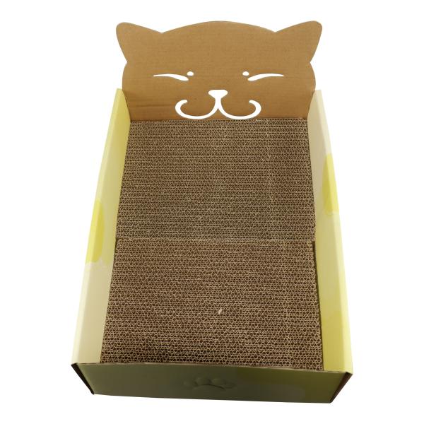 Quality Cat Scratch Box Cardboard Scratching Post House Durable 40x27x20CM for sale