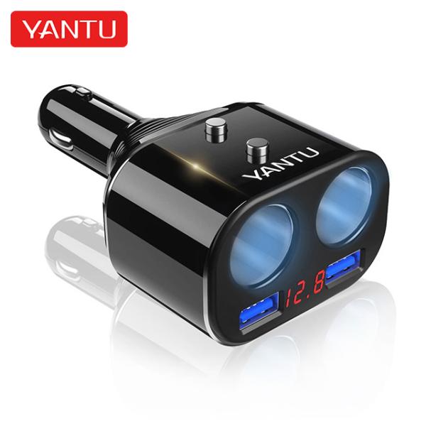 Quality YANTU L01 Fast Car Charger for Phone iPhone and Mobile USB Connection Type-C Mini Portable USB-C Cigarette Lighter Sockets for sale
