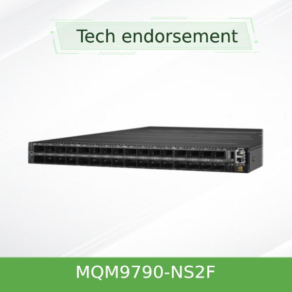 Quality Mellanox network switch MQM9790-NS2F(920-9B210-00FN-0D0) Quantum-2 NDR 64 X for sale