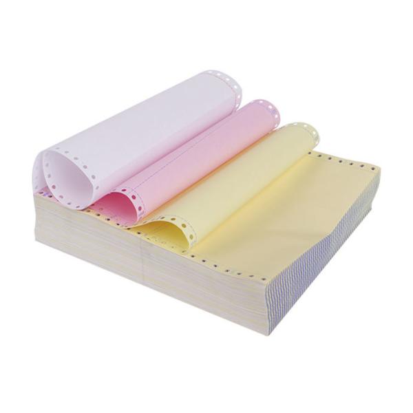 Quality 75mmx60mm 52 CFB White 3 Ply Printing Carbonless Paper for sale