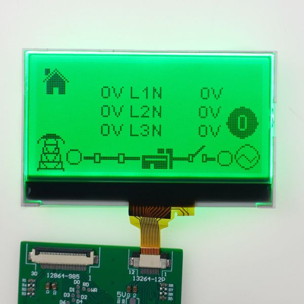 Quality 128 X 64 Graphic LCD Module Stn Positive Display Module18 Pins 12864 LCD Screen for sale