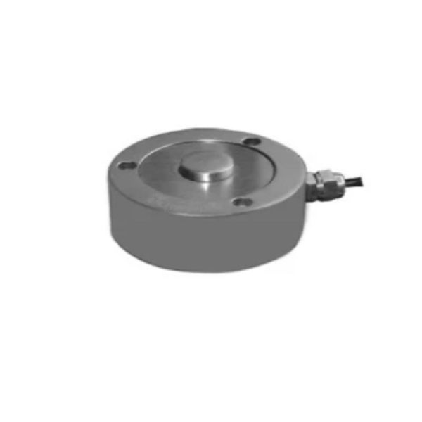 Quality 636A 5T Alloy Steel Tension And Compression weight Load Cell round disk force sensor For weighbridge 2.5 ±10% mV/V for sale