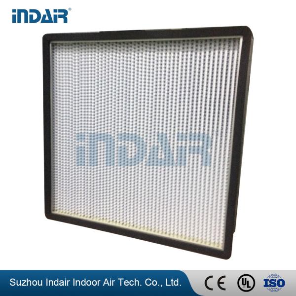 Quality Ultra Thin Design Mini Pleat HEPA Filter Space Saving High Dust Loading Capacity for sale
