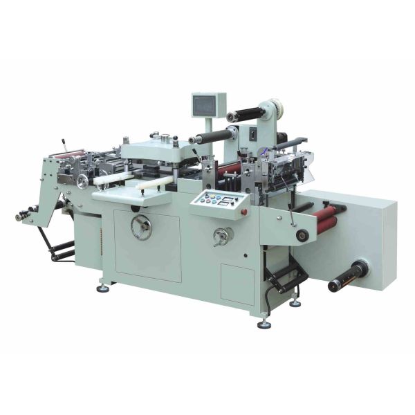 Quality Roll To Roll Label Sticker Die Cutting Machine With 300 Sheet Cutter for sale