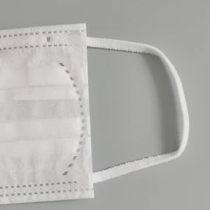 Quality Adjustable Soft Elastic Ear Loops Flat Masks Accessories White Colour 5mm for sale