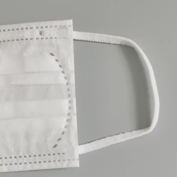 Quality Adjustable Soft Elastic Ear Loops Flat Masks Accessories White Colour 5mm for sale