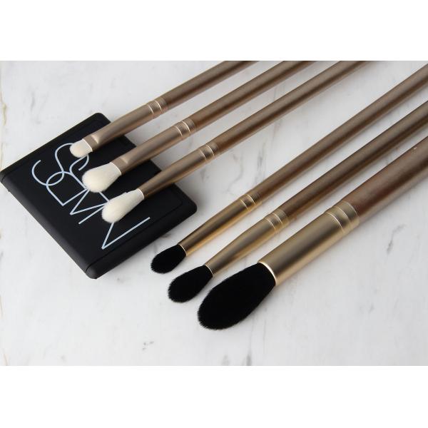 Quality OEM 11pcs Gold Synthetic Makeup Brush Collection for sale