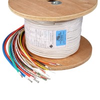 Quality Fiberglass Braided Electrical Cable silicone insulation wire Heat Proof for sale