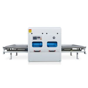 Quality Wood Furniture Vacuum Membrane Press Machine PVC Film Pasting Machine 27kw for sale