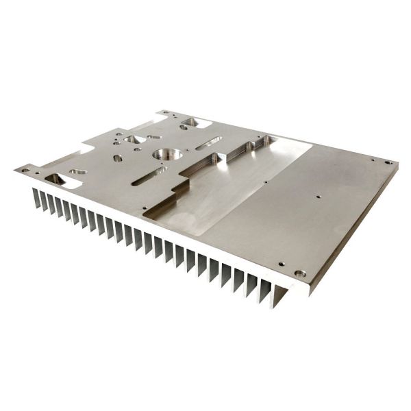 Quality High Precision CNC Machined Heat Sinks Pin Fin Lightweight Anodizing Surface for sale