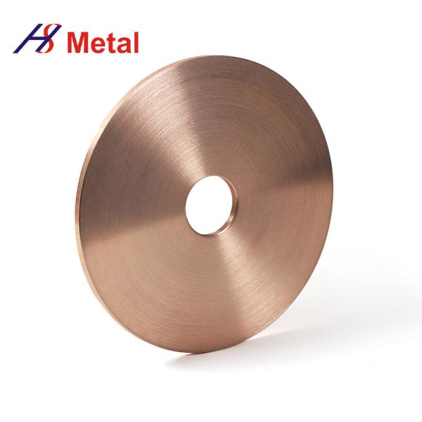 Quality High-Performance CuW70 Tungsten Copper Alloy Disc Precision Polished for for sale