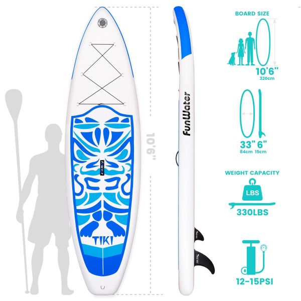 Quality Waterproof Bag Inflatable Stand Up Board Adj Paddle Stand Up Paddle Surf Pump for sale