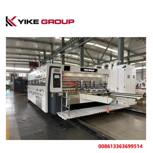 Quality YK-1224 150 Pcs/Min 4 Color Flexo Printer Slotter Machine Carton Box Making Machine for sale