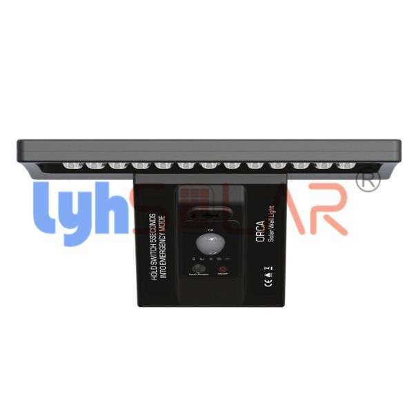 Quality 600Lm Solar Sensor Lights Outdoor 3000-6000K 5W CE RoHS Approval for sale
