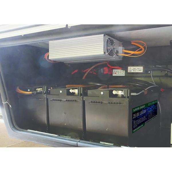 Quality 100Ah 25.6V Deep Cycle Lithium Battery For Solar Lifepo4 Prismatic Cells for sale