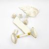 china Facial Care Jade Roller and Gua Sha Scrape Tool Set Waterproof for Face Neck