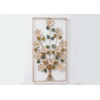 China Steel Rectangle Metal Wall Art Decor factory