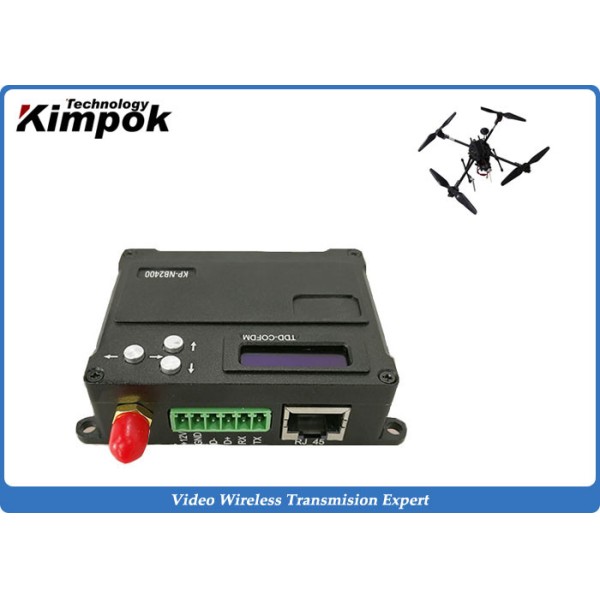 Quality Ethernet audio video sender receiver wireless COFDM DC7V-17V for sale
