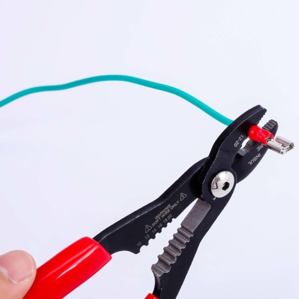 Quality Compact Electricians Wire Stripping Plier Cutters 4 In 1 Multi Purpose for sale