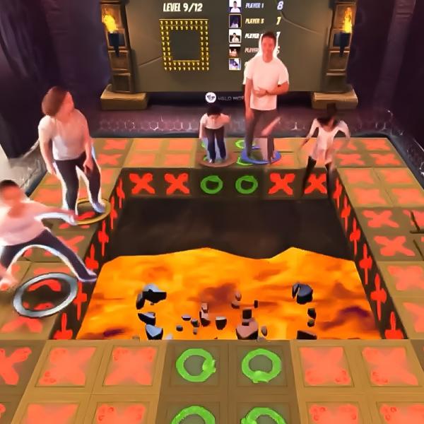 Quality Immersive Activate Game AR Floor Is lava Projection Gaming 3D Interactive Game for sale