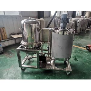 Quality Food Beverage Diatom Earth Filter For Beer Stainless Steel Filter Machine for sale