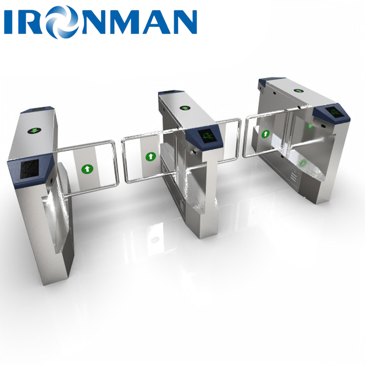 Quality OEM Turnstyle Automatic Gates , Supermarket Entrance Turnstile 1 Year Warranty for sale