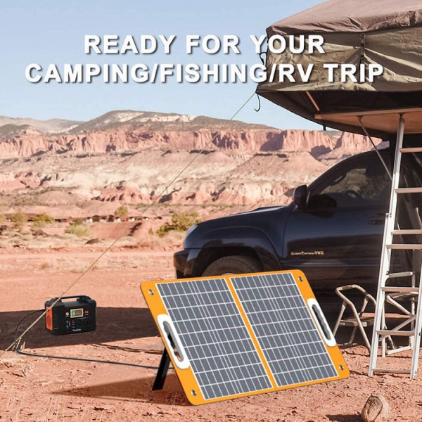 Quality Portable Folding Solar Panel for Laptops Support OEM Order and 23% Panel for sale