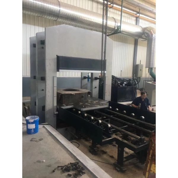 Quality Frame Type Rubber Vulcanizing Press Machine with PLC Control Customized for sale