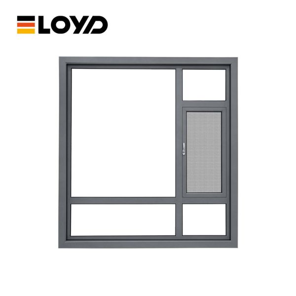 Quality Hurricane Impact Thermal Break Triple Pane Casement Window Replacement for sale