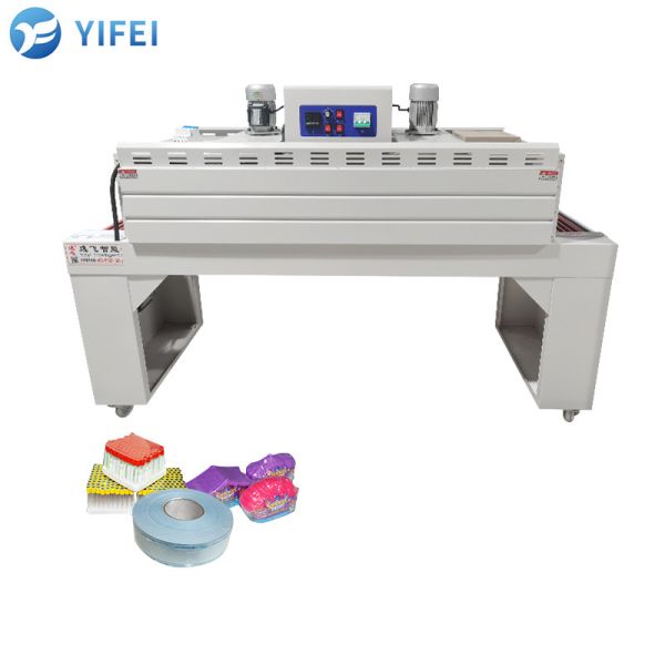 Quality Fruit and Vegetable Tray Stretch Cling Film Shrink Wrapping Packaging Machine for sale