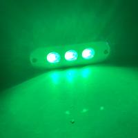 China 12V 45W Underwater Saltwater Fishing Lights Green Emitting factory