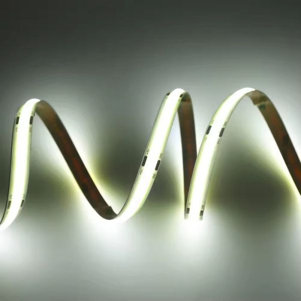 Quality 180 ° Beam Angle Cob Led Strip 5v 300 Leds/M Can Cut Single Color for sale