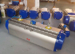 Quality 180 Degree Pneumatic Rotary Actuator Rack And Pinion for sale