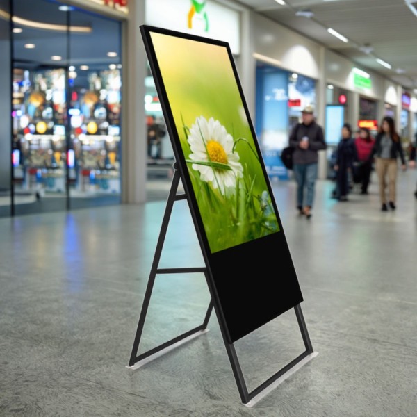Quality CH 43 Inch Ultra Thin Vertical Portable Commercial Digital Signage New Type for Retail Store Floor Standing Indoor Application for sale