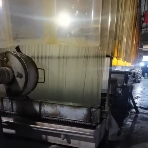 Quality Second Hand 3.5M PP Woven Bag Making Machine Flat Yarn Extrusion Line for sale