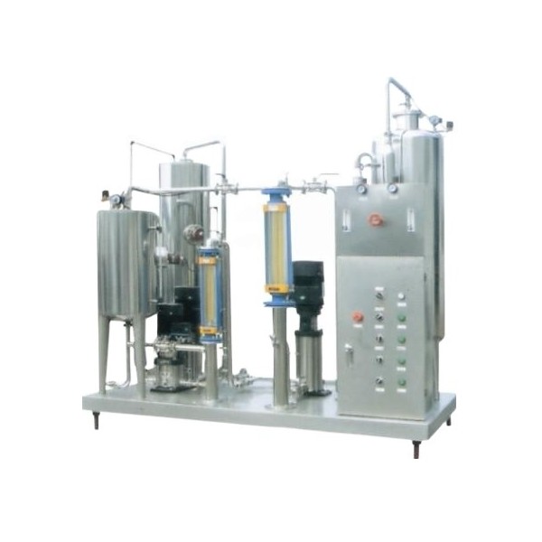 Quality Field Maintenance and Repair Service QHS Series 2000-3000L/H Carbonated Drinks CO2 Saturator for sale