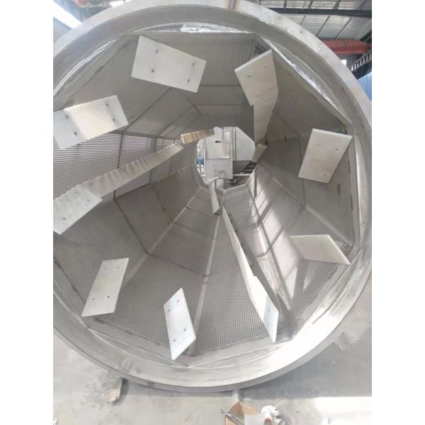 Quality Large Handling Capacity Cassava Drum Rotary Washing Machine SS304 Material for sale