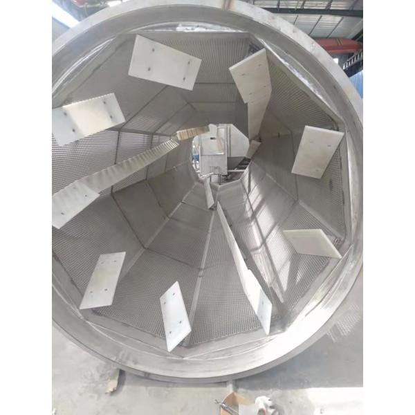 Quality Large Handling Capacity Cassava Drum Rotary Washing Machine SS304 Material for sale