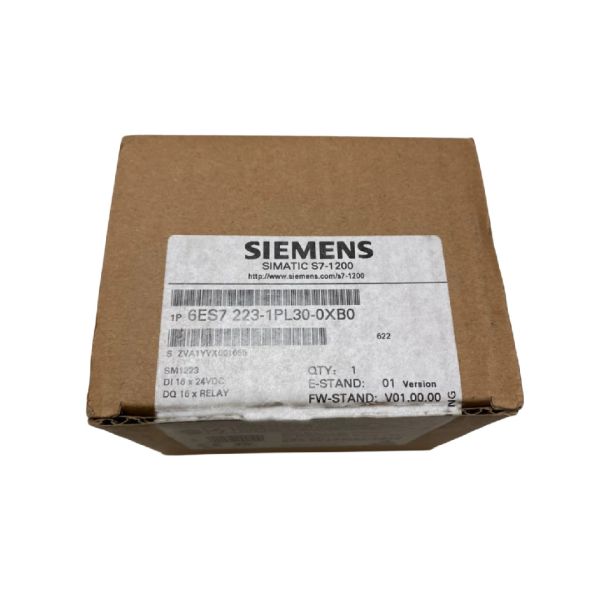 Quality SIEMENS SIMATIC PLC S7-1200 6ES7 223-1PL30-0XB0 SM 1223 16 x 24 VDC Input / 16 x for sale