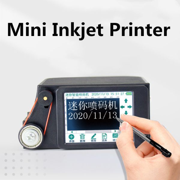 Quality Mini Handheld Inkjet Printer for Bottles 97x70x45mm Customizable Printing for sale