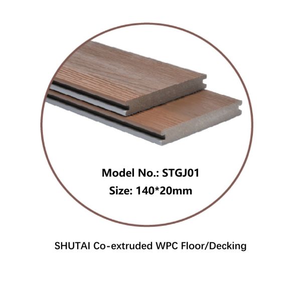 Quality Decking Floor Plastic Wood Decking Eco Friendly Long Lifespan Typically 25 To 30 Years Durable Material For Outdoor Decking for sale