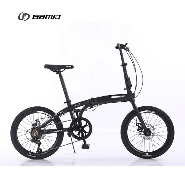 Quality Custom Bisiklet Foldable City Bike GOMID 20 Inch Alloy Gear Cycle with Extension-type Foldable Handlebar and SHIMANO Kit for sale