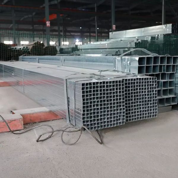 Telescoping Perforated Galvanized Square Tubes Plain Rectangular Box ...