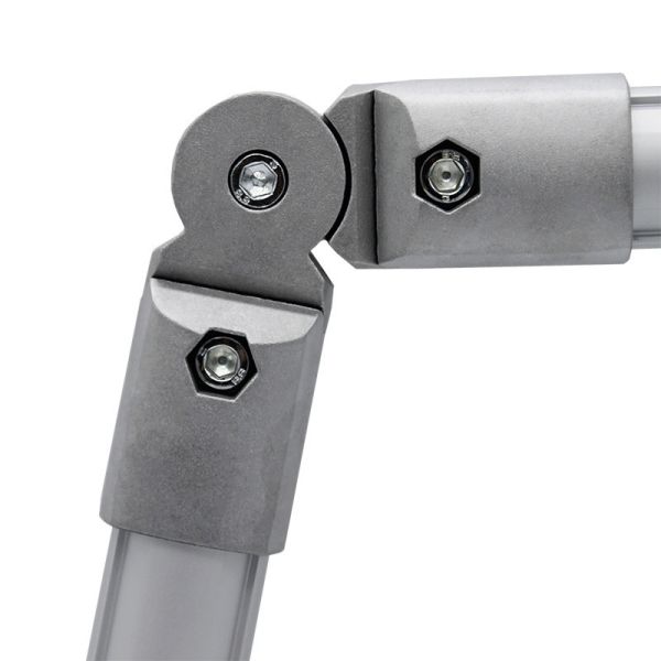 Quality DYE28-10 Steel Tube Aluminum OD 28mm Lean Pipe Angle Joint for sale