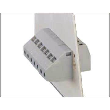 Quality 40A / 400V Through Wall Terminal Block 10.1mm Element Width M4 Screw UL94-V0 for sale