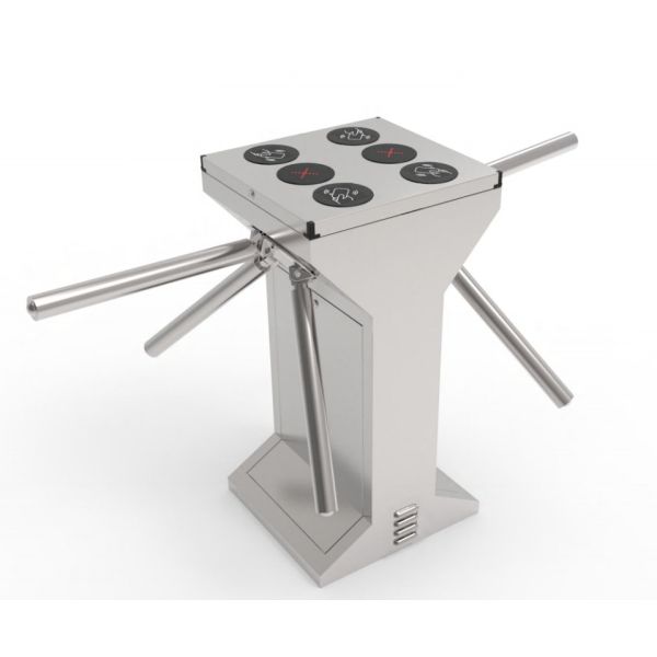 Quality Access Control Barriers semi Automatic Tripod Turnstile 35W 240V for sale