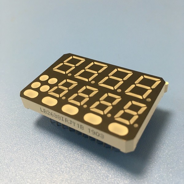 Quality Two Lines Custom LED Display 8 Digits 7 Segment Temperature Controller Applied for sale