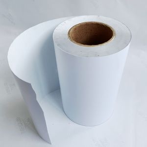Quality Lower Temperature Use Aluminum Coated Art Paper Tire Label Self Adhesivewith for sale
