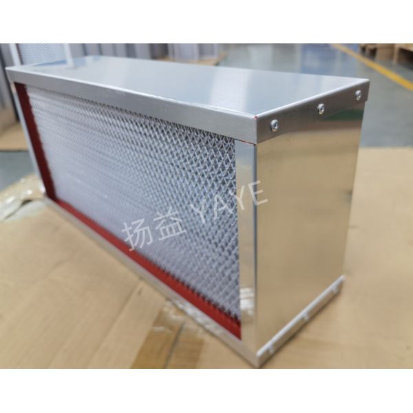 Quality 100℃ High Temp Air Filter H13/H14 Air Conditioner Mesh Filter for sale